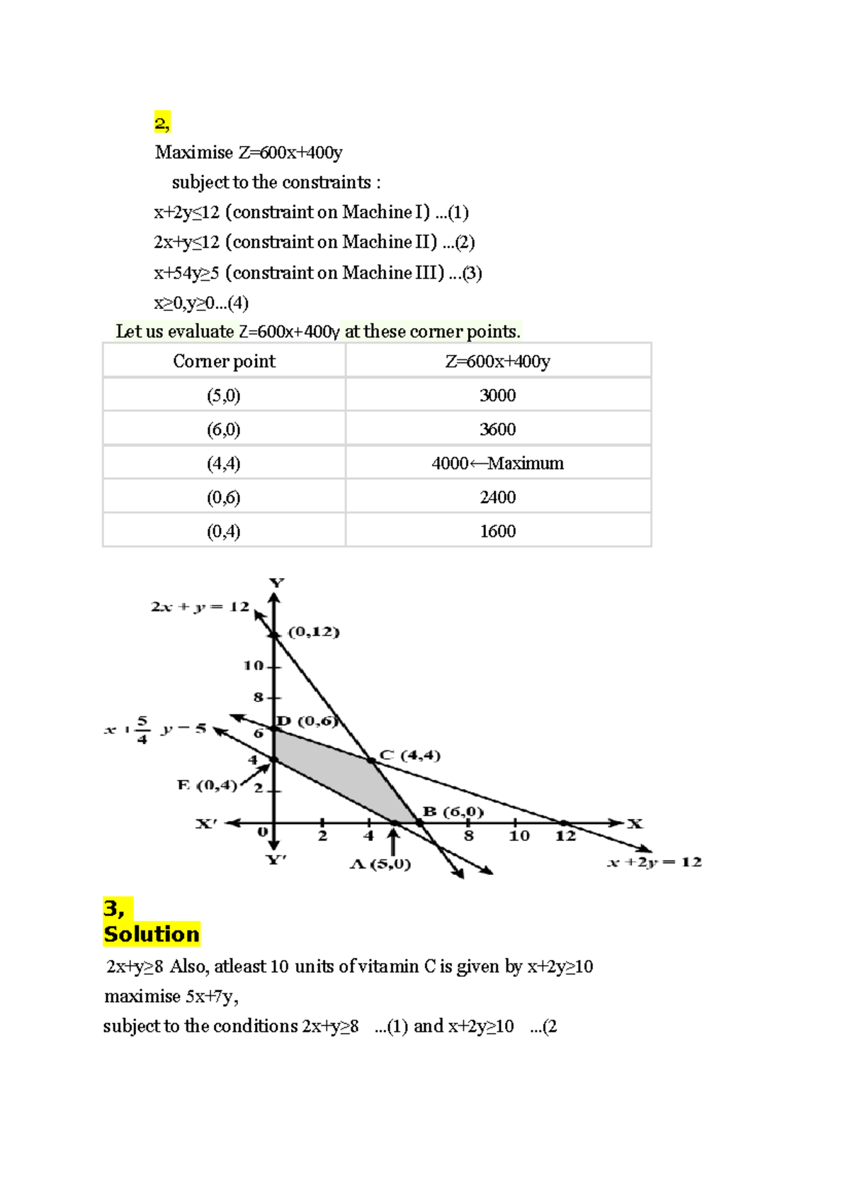 Research Ariticle final that prepared one time - 2, Maximise Z=600x ...