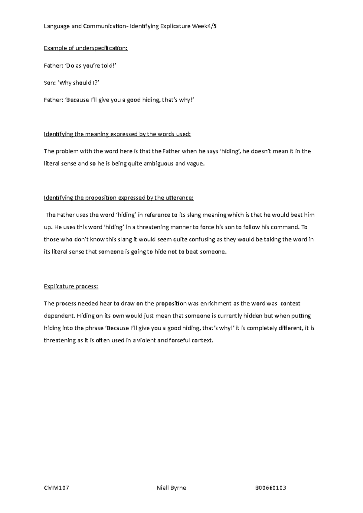 Language Journal 4 - assignments - Language and Communication ...