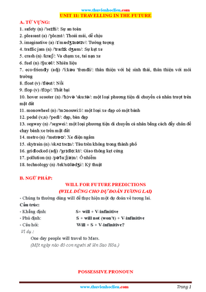 TACN2 FULL - Summary Tiếng anh chuyên ngành 2 - Unit 16: Corporate finance What does the term ...