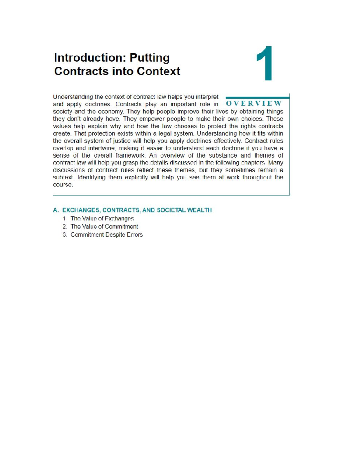 Chapter 1 contract law book module 1 SDO 518 - SDO 518 - ASU - Studocu