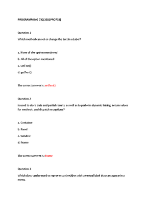 140123 - Information Systems 622 - Which of the options below is an ...