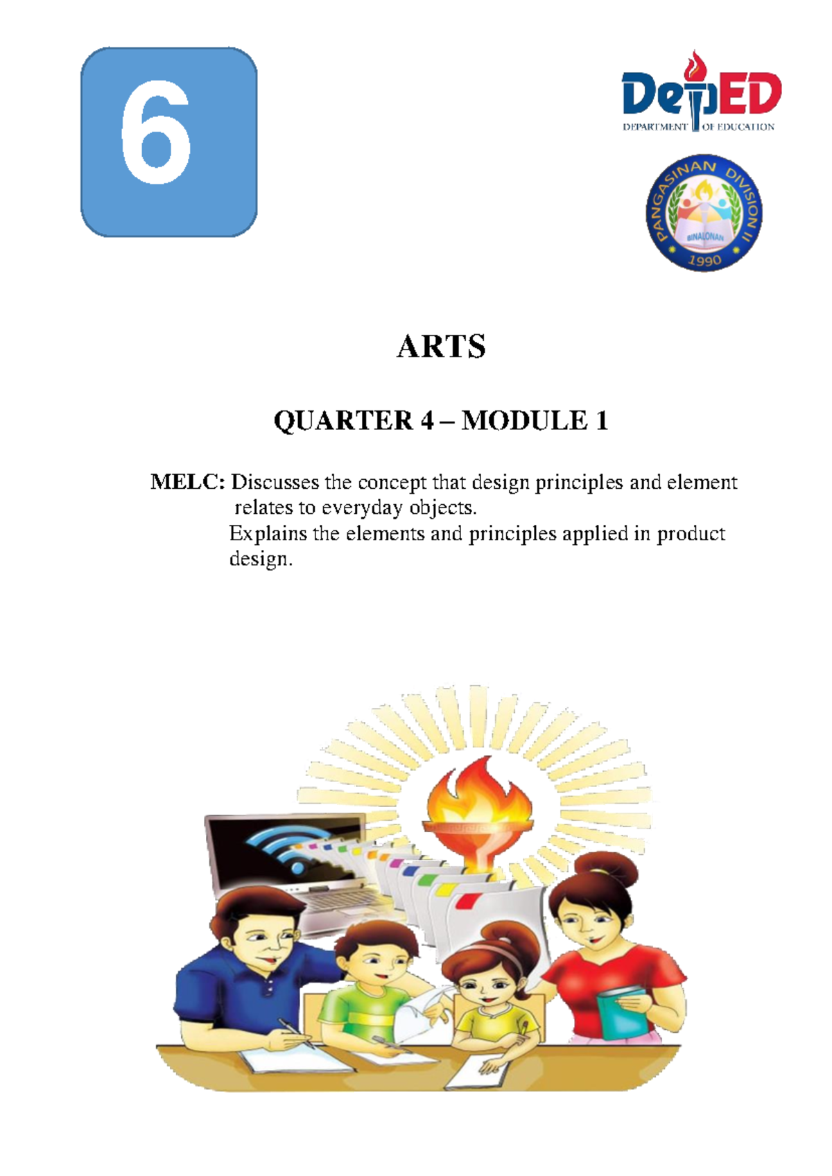 Q4 ARTS G6 MOD1-OK - Module - 6 ARTS QUARTER 4 – MODULE 1 MELC ...