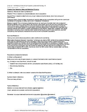 2103 CH. 1 - Lecture notes 1 - Warning: TT: undefined function: 32 ...