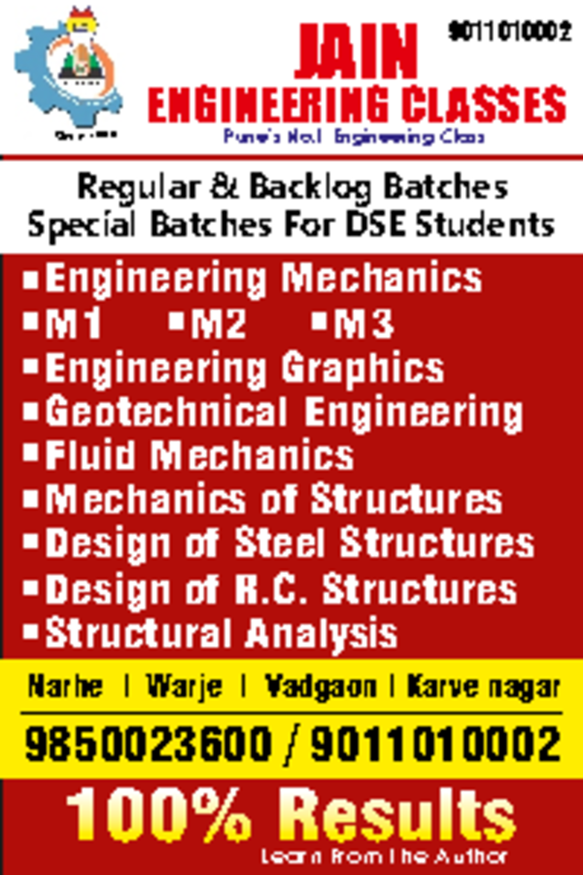 Jain classes 7 - It's the notes of SA - Engineering Mechanics M1 M2 M ...