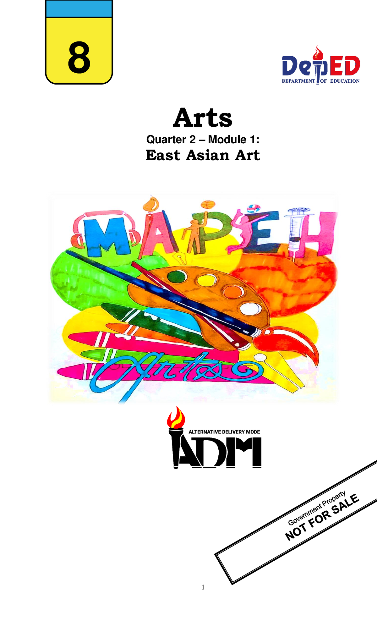 Mapeh 10 V3 2021 - Arts Quarter 2 – Module 1: East Asian Art 8 8 What I ...