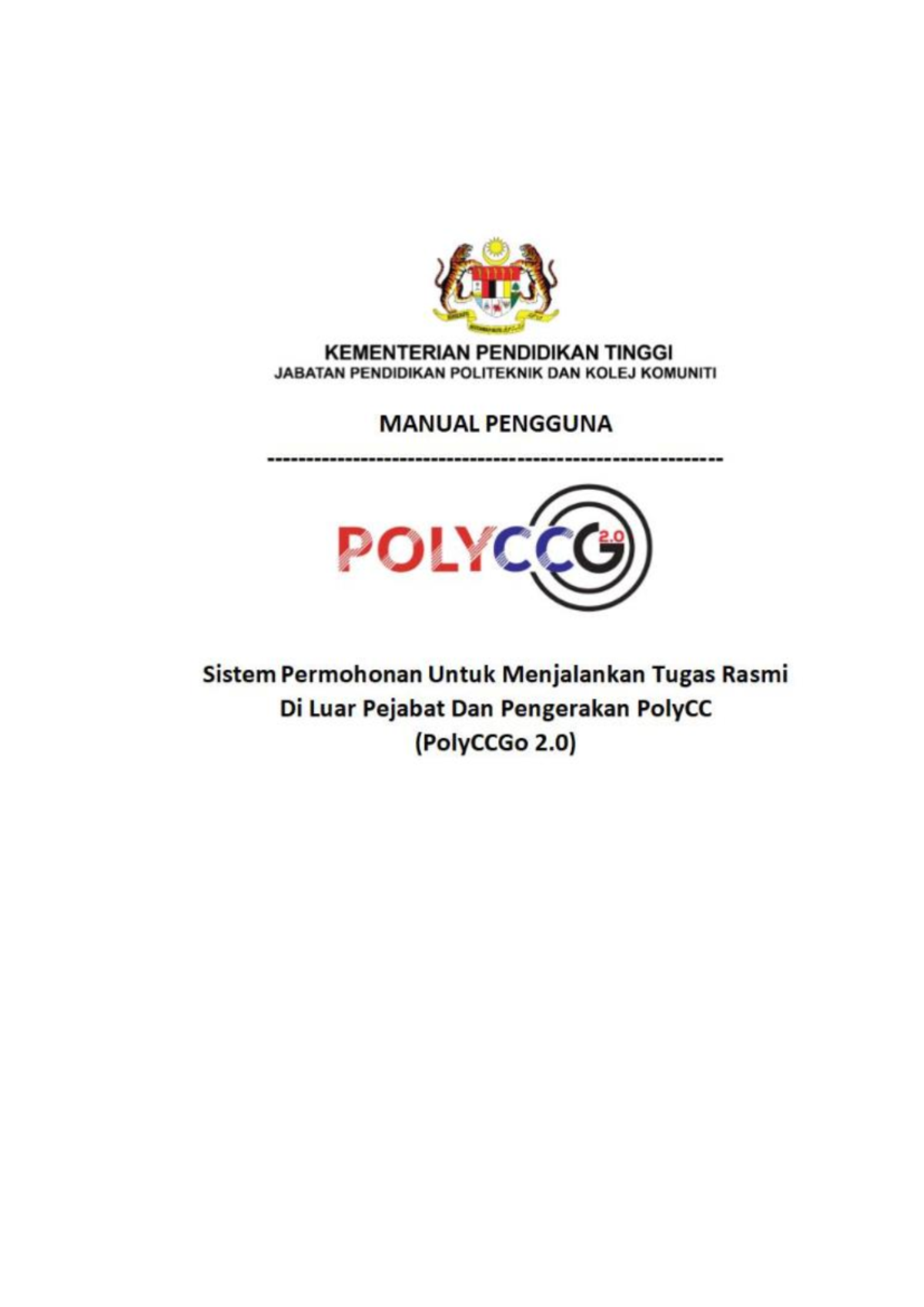 Manual Pengguna My Polycc - Animation Culture And Society (CPM1012 ...