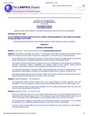 CHE 005 SAS 1 (complete) (LEC) - SAS Module 1 Name: Cyrus Benedict L. Cagaanan Class number ...