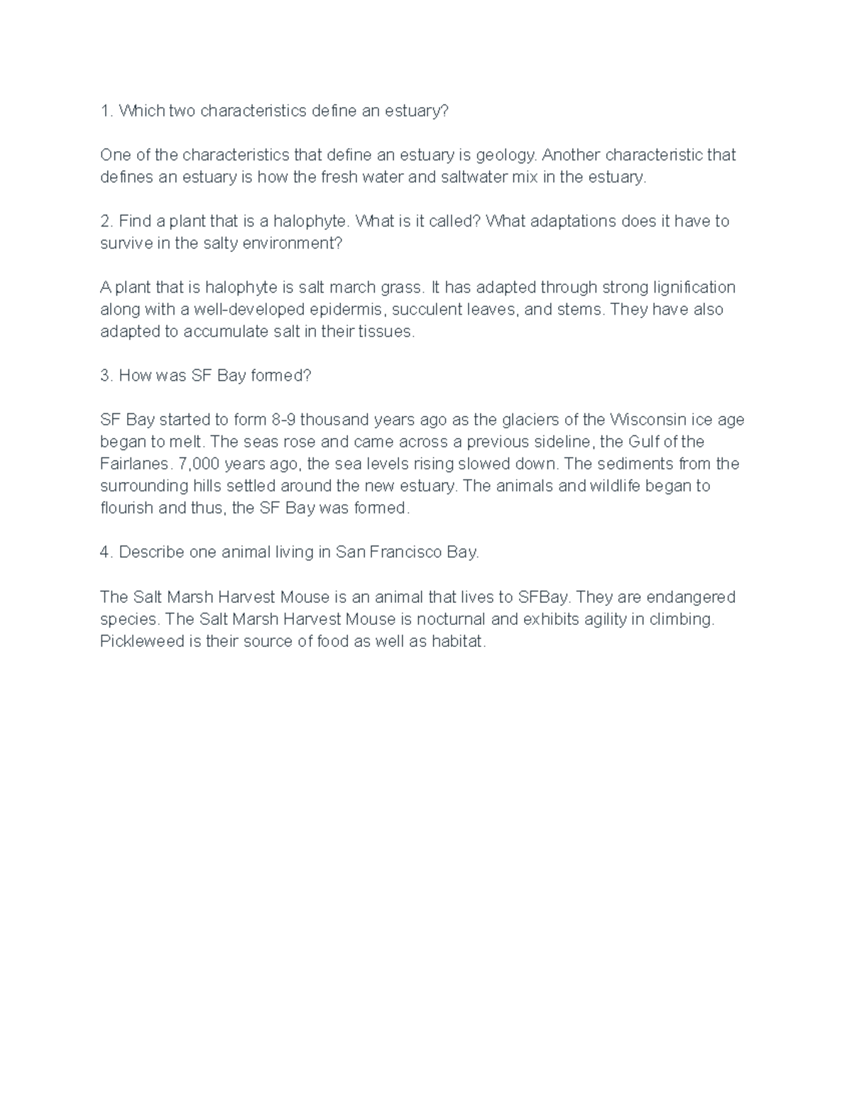 SFBay Worksheet - notes - Which two characteristics define an estuary ...