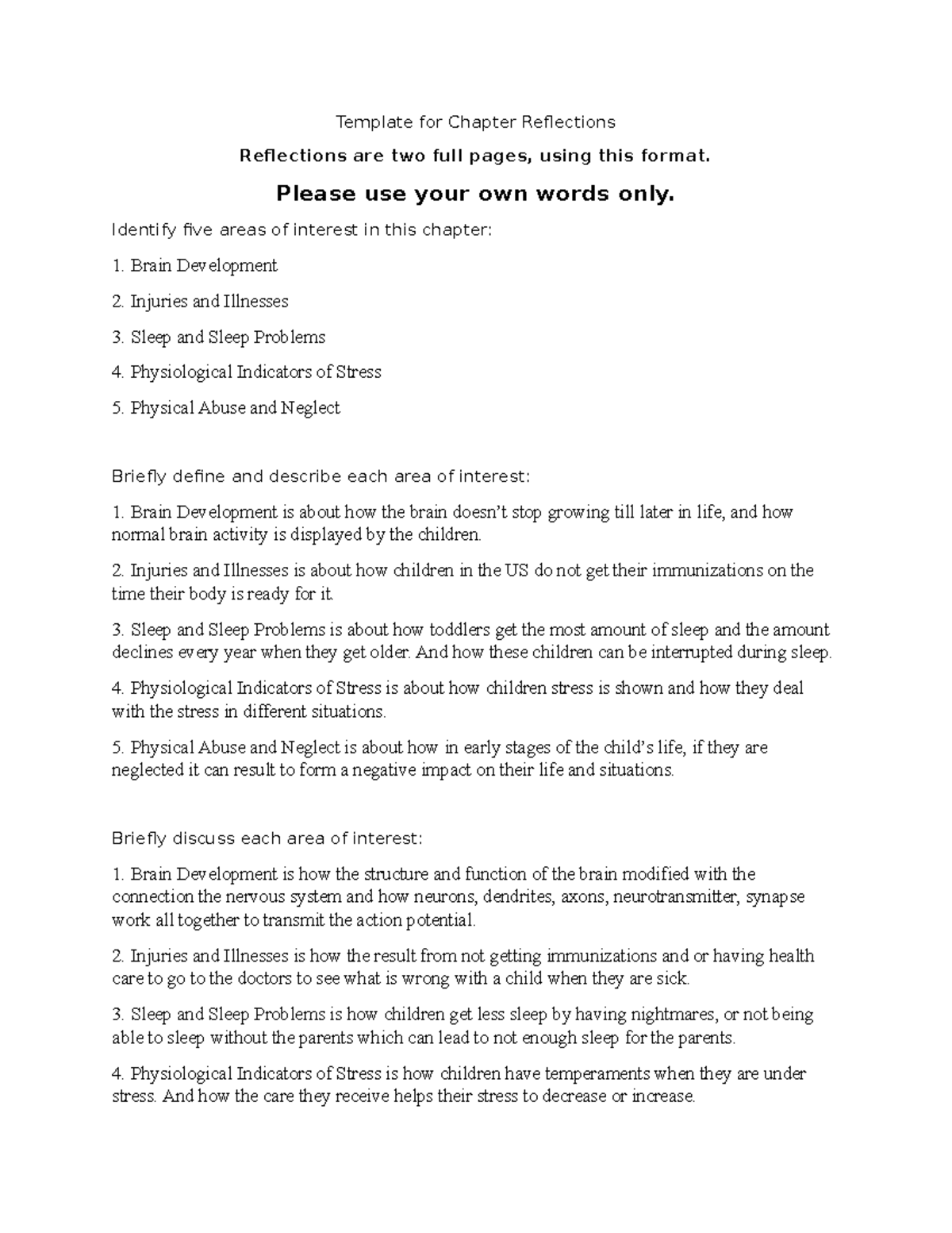 Template for Chapter Reflections Spring 2021-6 - Template for Chapter ...