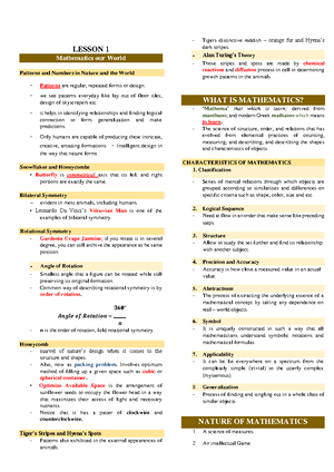 The Fibonacci Sequence and The Golden Ratio notes - RA: The Fibonacci ...