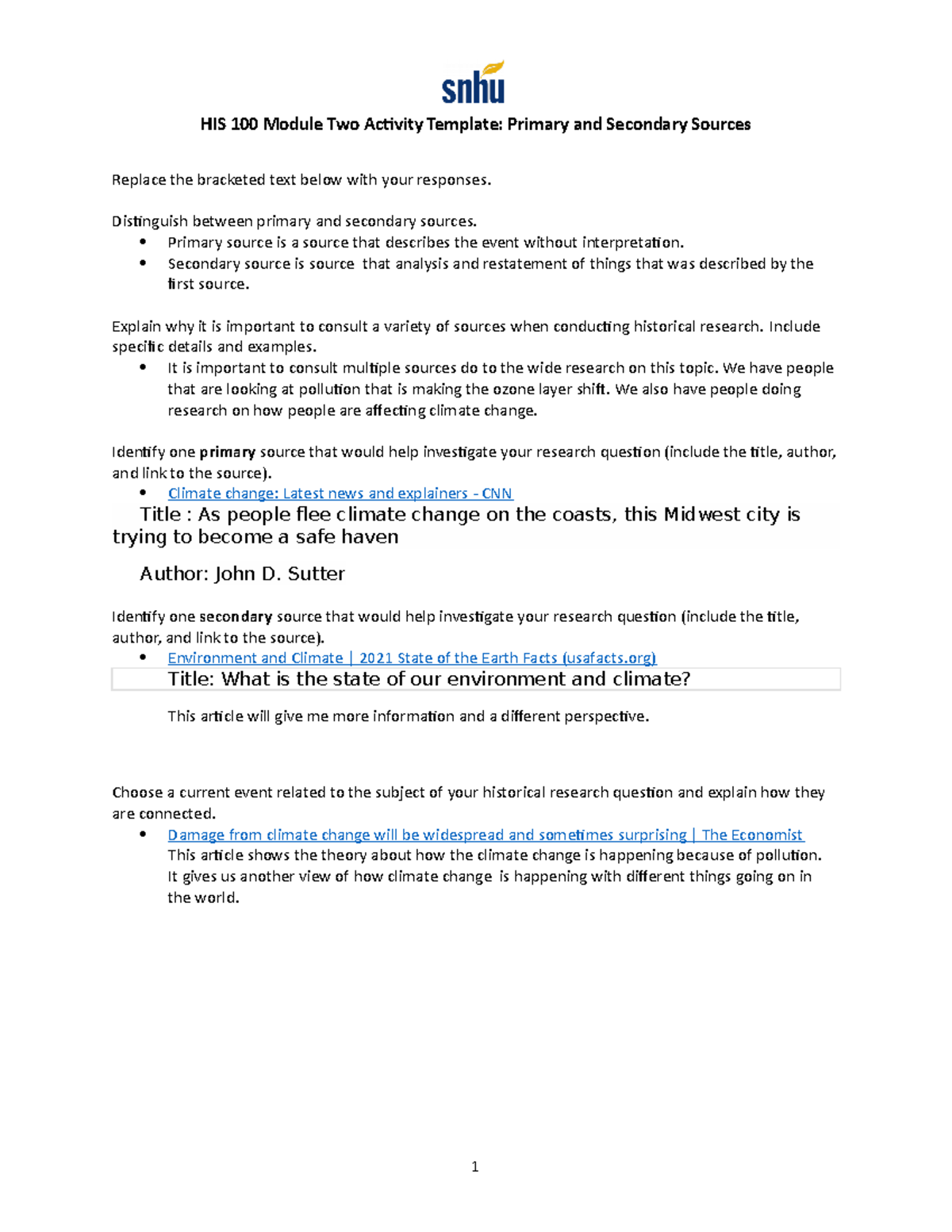 HIS 100 Module Two Activity Sources Template HIS 100 Module Two Activity Template Primary And his-100-module-two-activity-sources-template-his-100-module-two-activity-template-primary-and