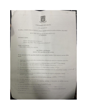 Solution TO Midsem - C++ PROGRAMMING LANGUAGE - false; b. false; c. true; d. true; e. false; f ...