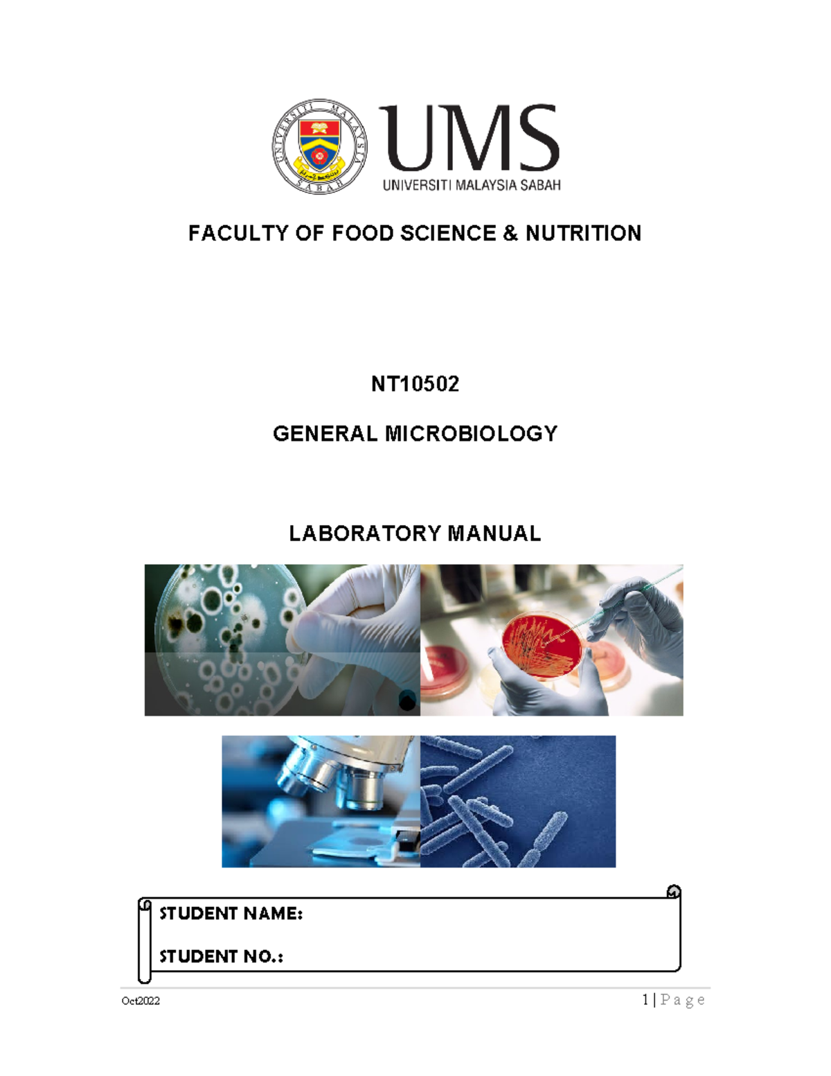 Lab Manual 0e6991b9beb0839a2ff73ba32c32b5bb - FACULTY OF FOOD SCIENCE ...