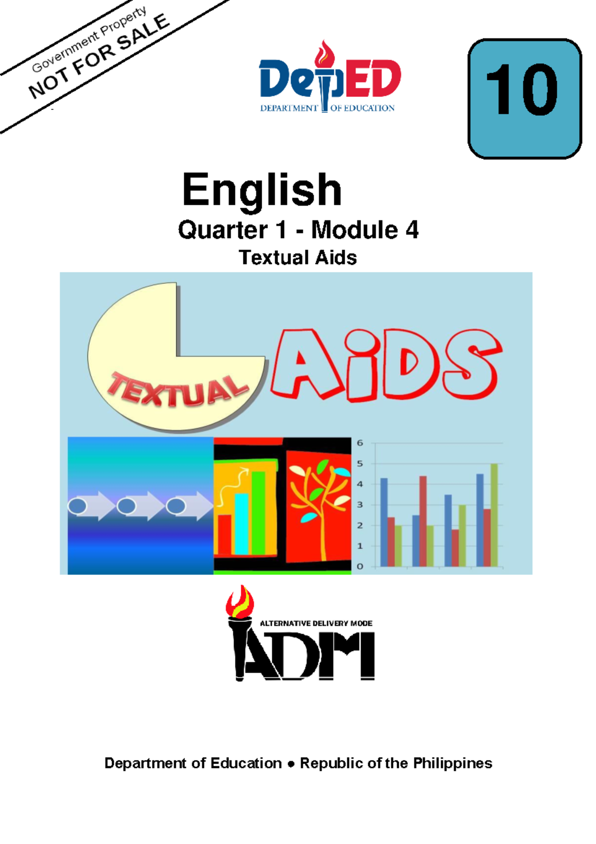 Pdfcoffee - jedjkas - NOT English Quarter 1 - Module 4 Textual Aids ...
