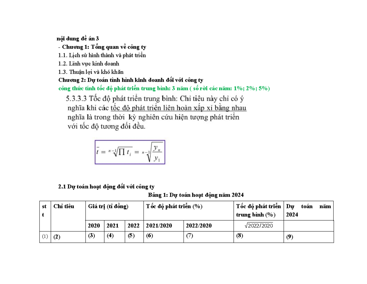 Outline-de an 3- Qttcs - sbhg - nội dung đề án 3 - Chương 1: Tổng quan ...