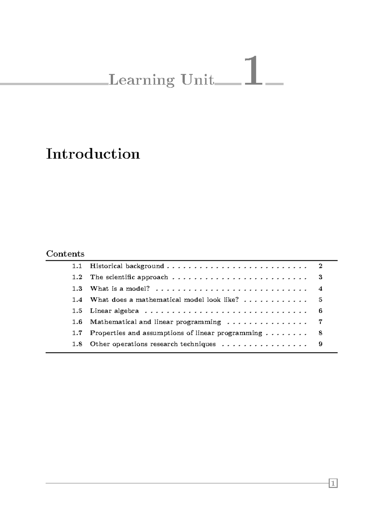 DSC2605 SG 4 E 2020 LU1 Introduction - Introduction Learning Unit 1 ...