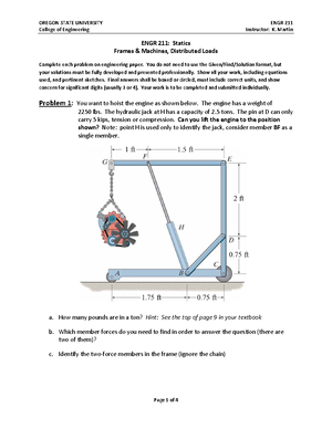 Homework 12- Statics Friction, Wedges, Resultant - EGEN 201 : Homework ...