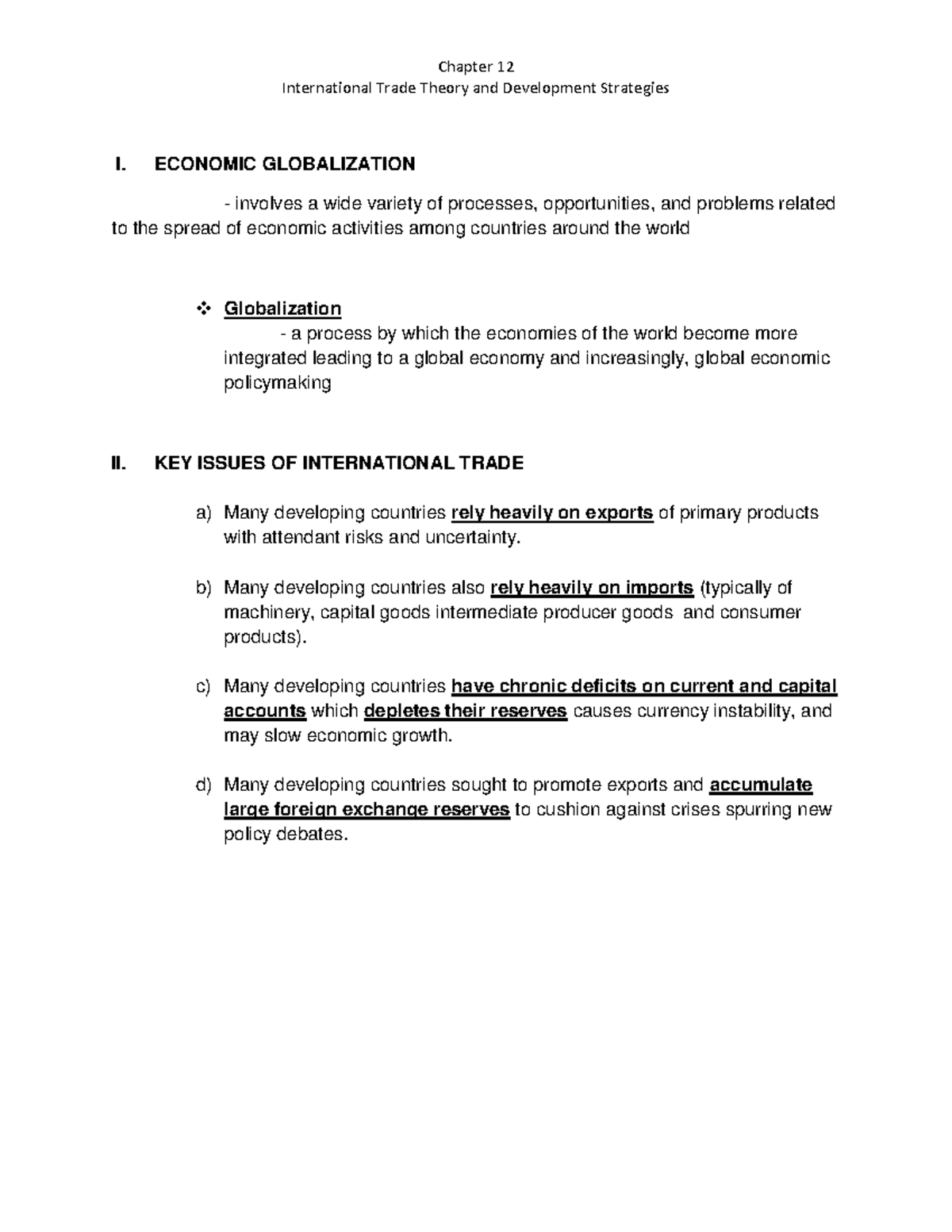 Chapter 12 - International Trade Theory (legit) - Chapter 12 ...
