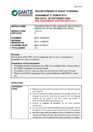 Grade 6 Mathematics Project TERM 3 2023 - MATHEMATICS 2023 GRADE 6 ...