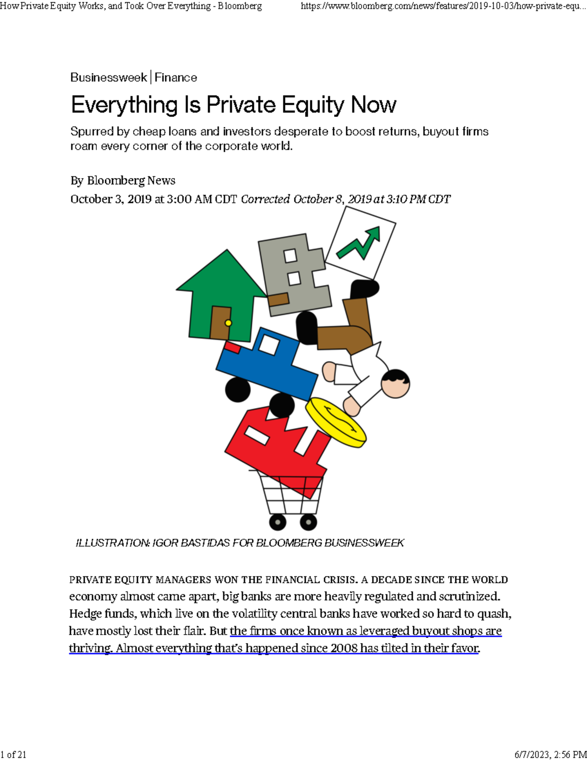 2019-10 - How Private Equity Works, and Took Over Everything ...