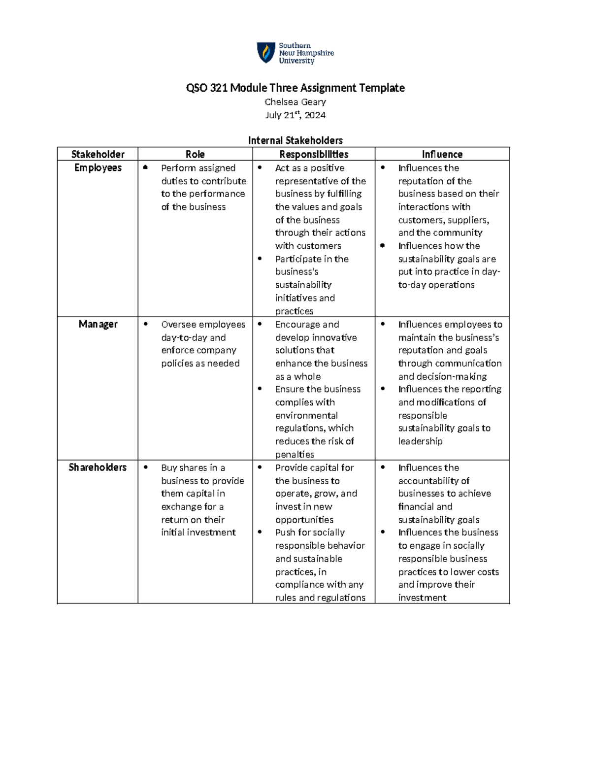 QSO-321 3-3 Assignment - QSO 321 Module Three Assignment Template ...