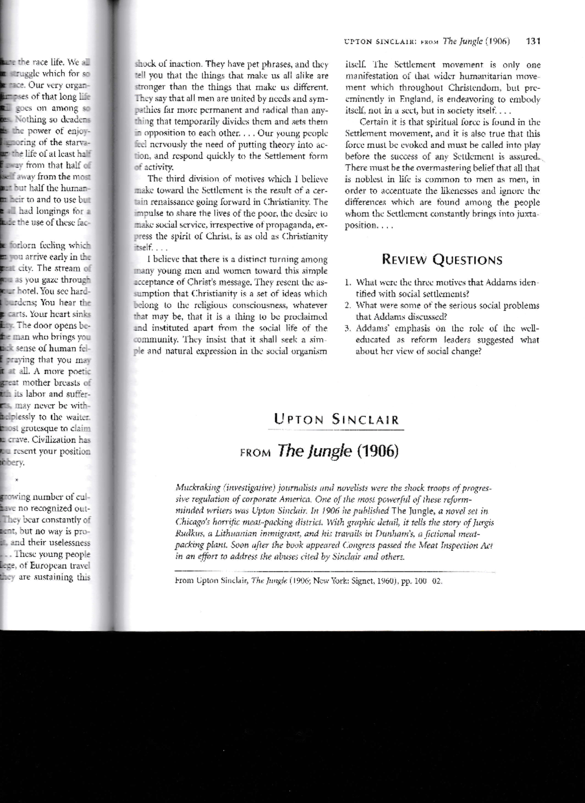 The+Jungle+(excerpt) - !&e race life. We aI ruggle which for so Ee. Our ...