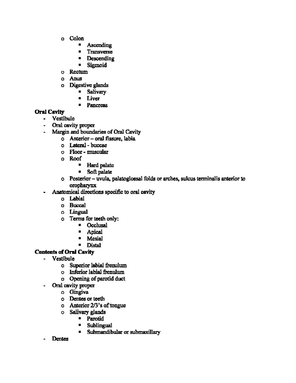 Human Anatomy Study Guide 4 pg2 - BIOL 253 - Studocu