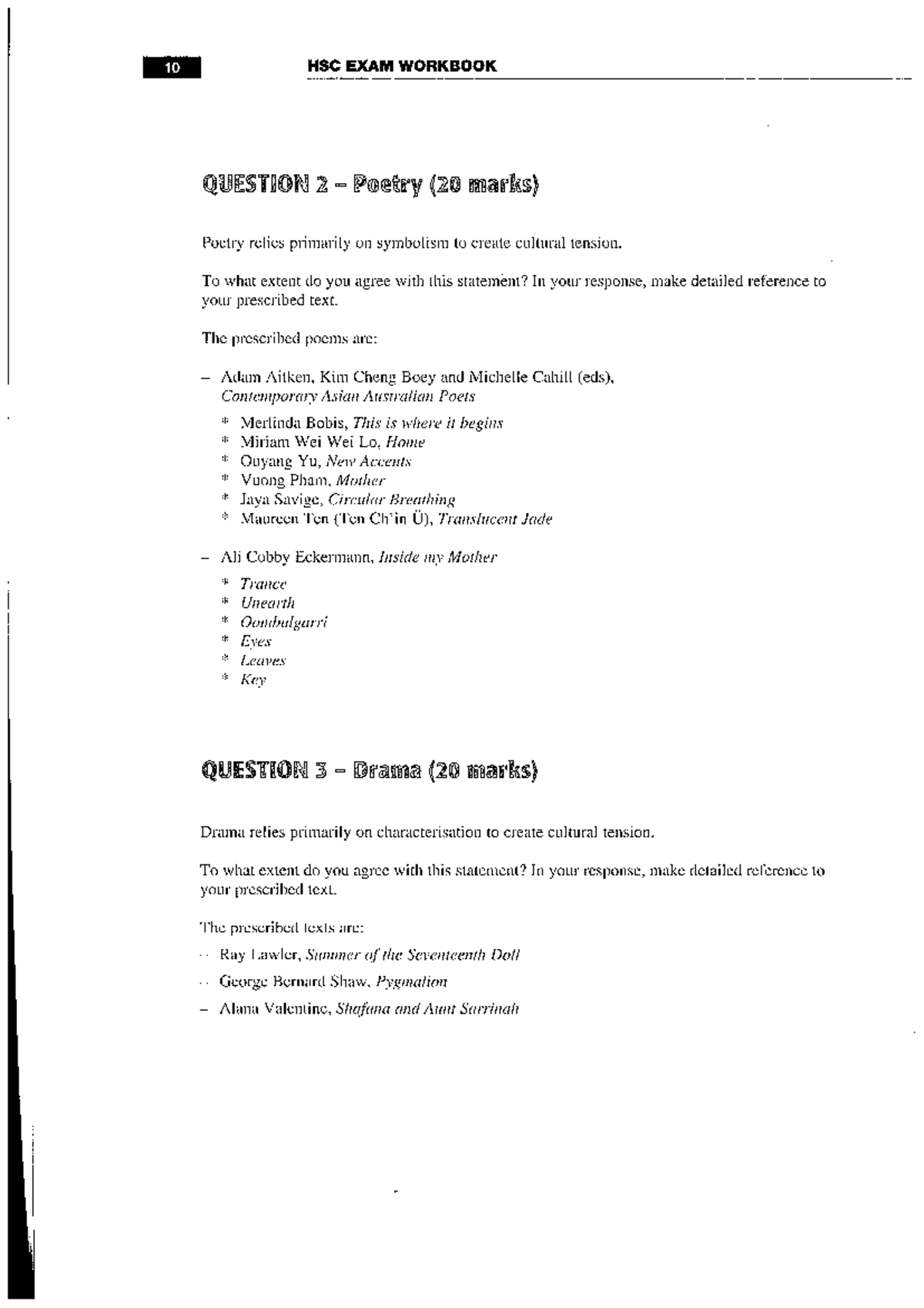 2019 HSC Exam workbook exemplar - 10 HSC EXAM WORKBOOK QUESTION 2 I ...