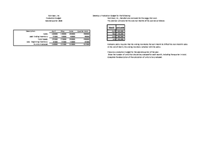 Excel Activity Job order costing template - Excel Activity - Job Order Costing How to submit ...