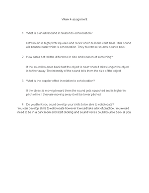 Week 5 assignment anatomy - Week 5 assignment Wolves have all four ...