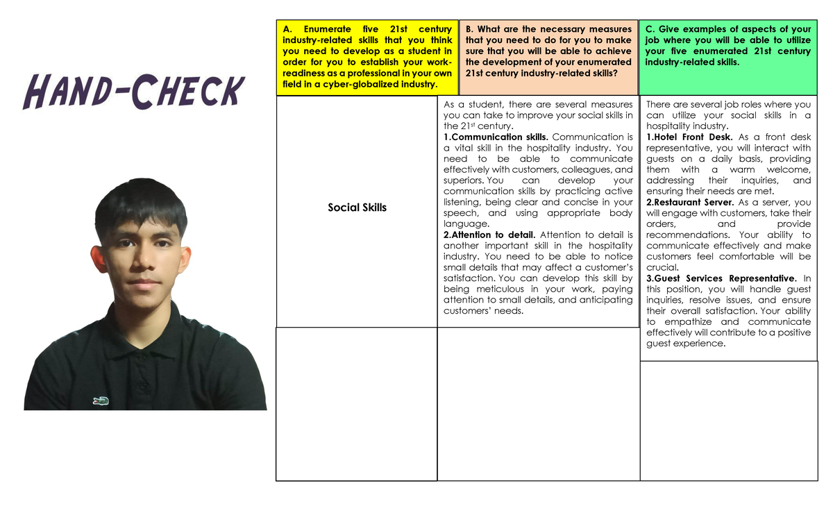 JPBalcita Hand Check 3 - Submit in this Assignment Classwork your ...
