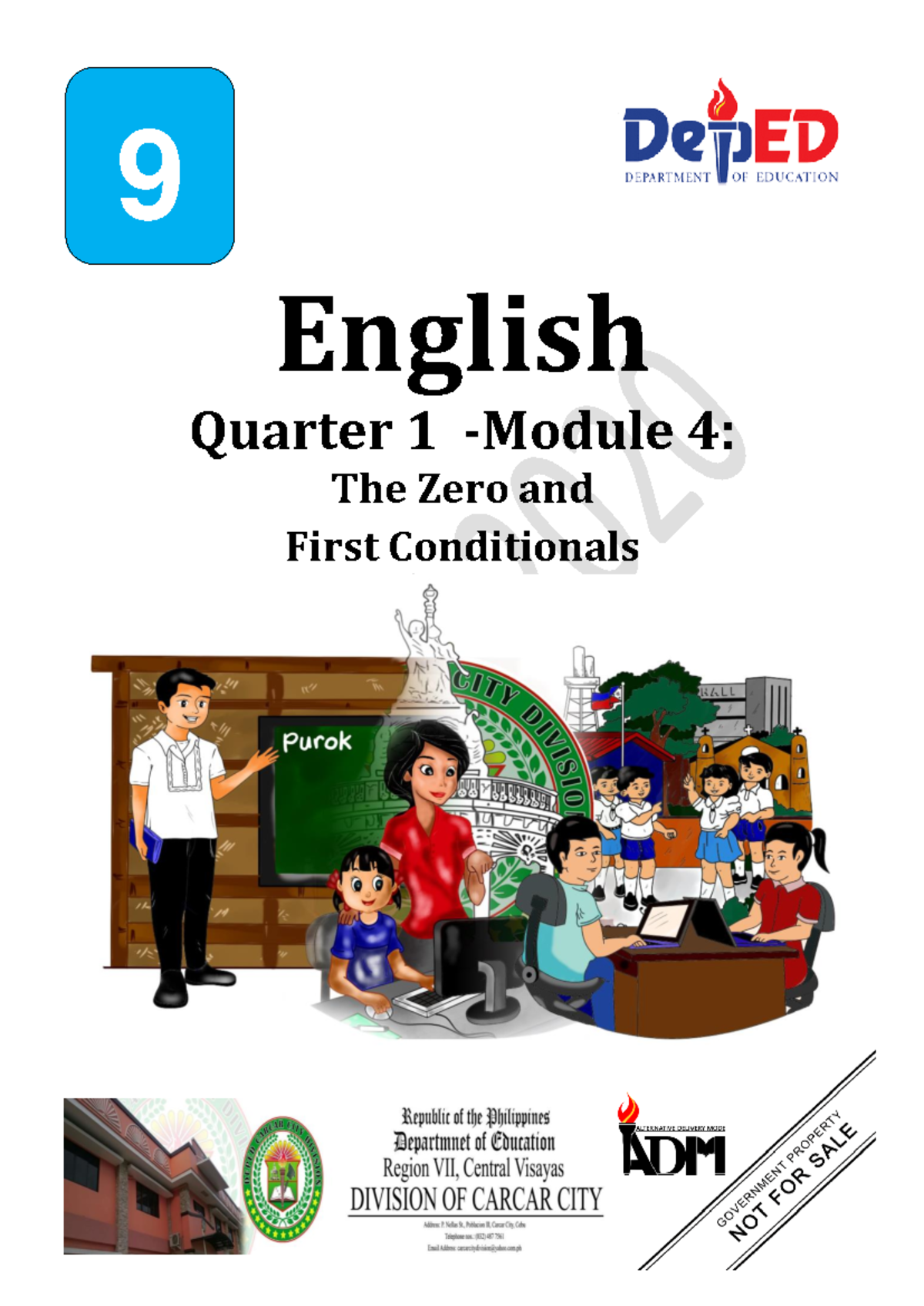 Copy of English-9 SLM Q1 W4 M4 V1 - i 9 English Quarter 1 - Module 4 ...