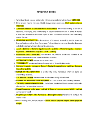 ACC 101 Financial Accounting and Reporting - ACC 101 FINANCIAL ...