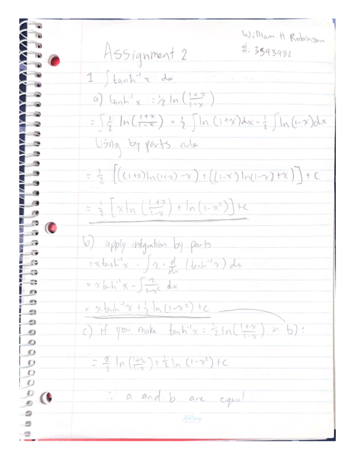 Assignment 2 - questions and answers - Math 266 - Studocu