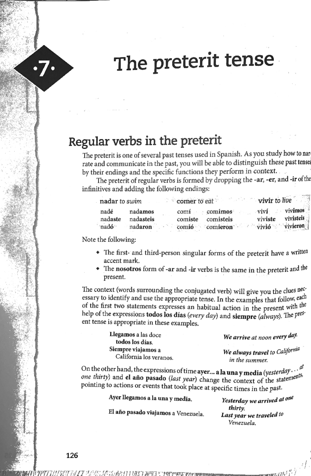 Preterite Review - answers - Studocu