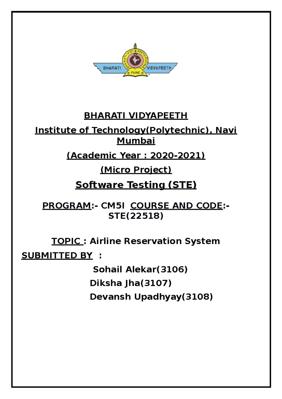 Airline Reservation System - The main objective of the Airlines ...
