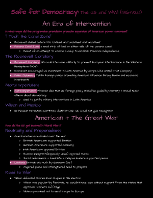 Apush Amsco Notes - UNIT Three (1754-1800) - APUSH AMSCO NOTES - UNIT ...