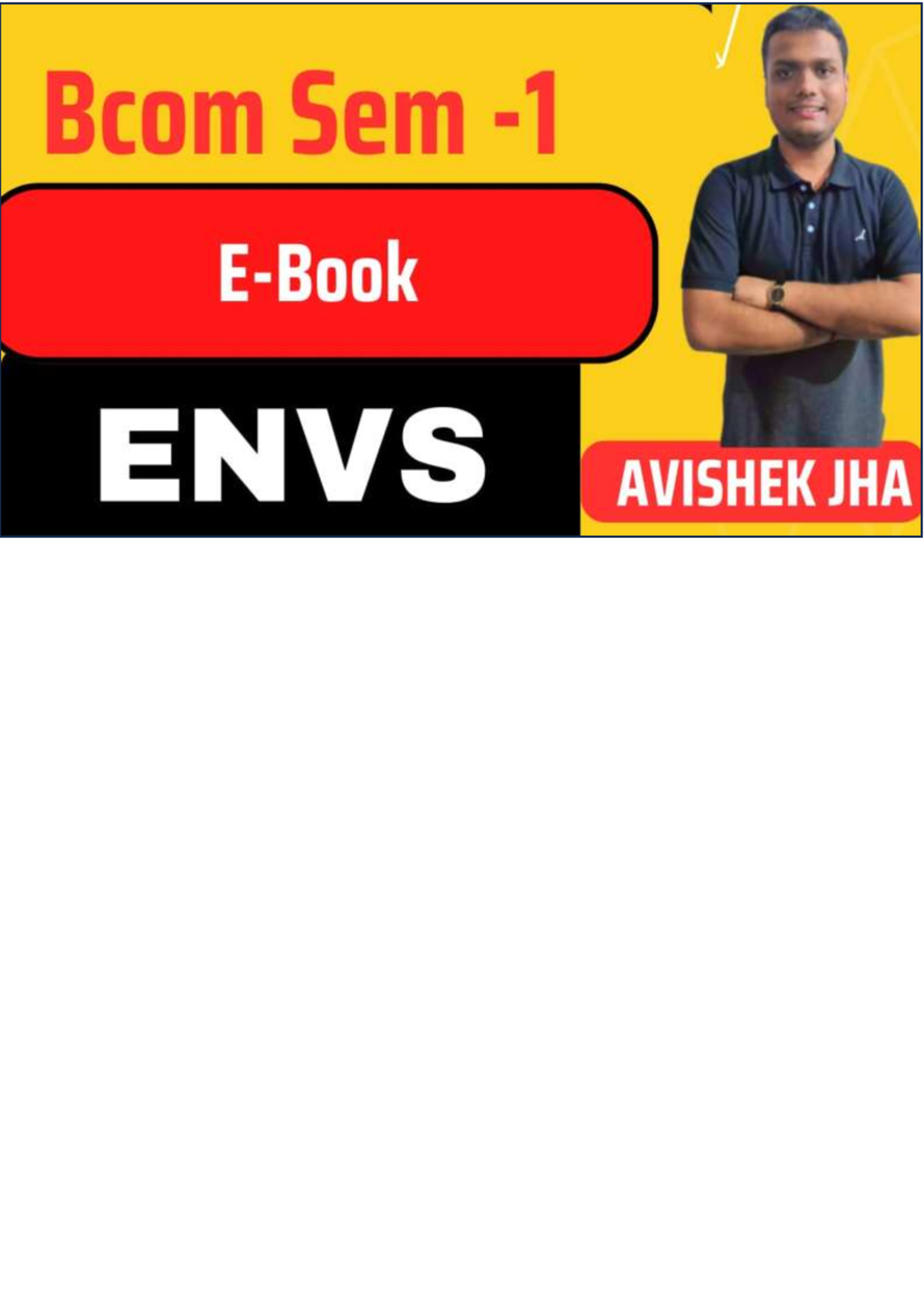 ENVS e-book AJ Classes-1 - Subscribe to our You tube Channel – Avishek ...