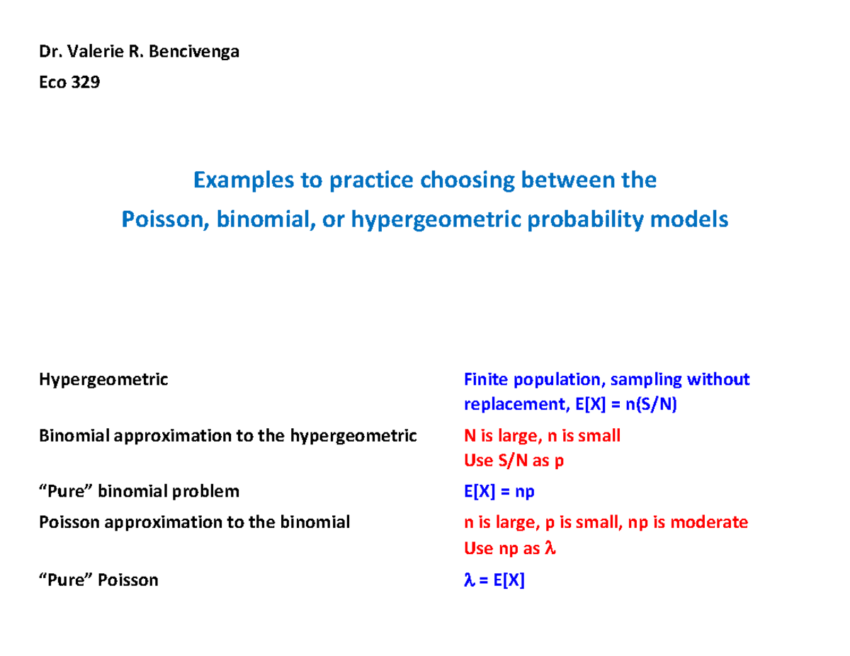 05-3+binomial%2C+hyp%2C+Poisson+%28EXAM+Q%27S+FOR+ Lecture+OR+PS%29 ...