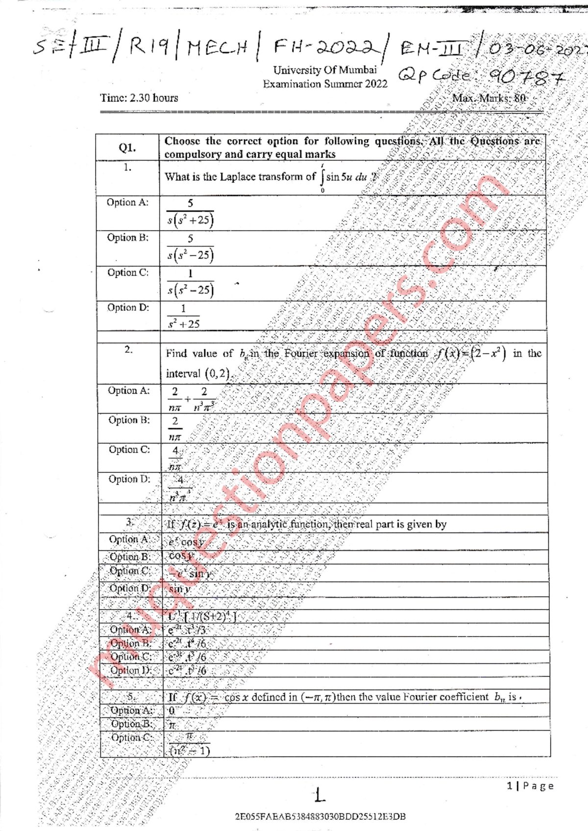 Be mechanical-engineering semester-3 2022 may engineering-mathematics-iii-rev-2019-c-scheme ...