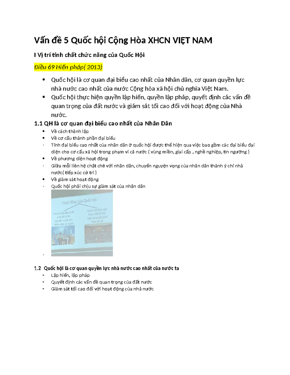 Vấn đề 5 Quốc hội Cộng Hòa XHCN VIỆT NAM - Vấn đề 5 Quốc hội Cộng Hòa ...