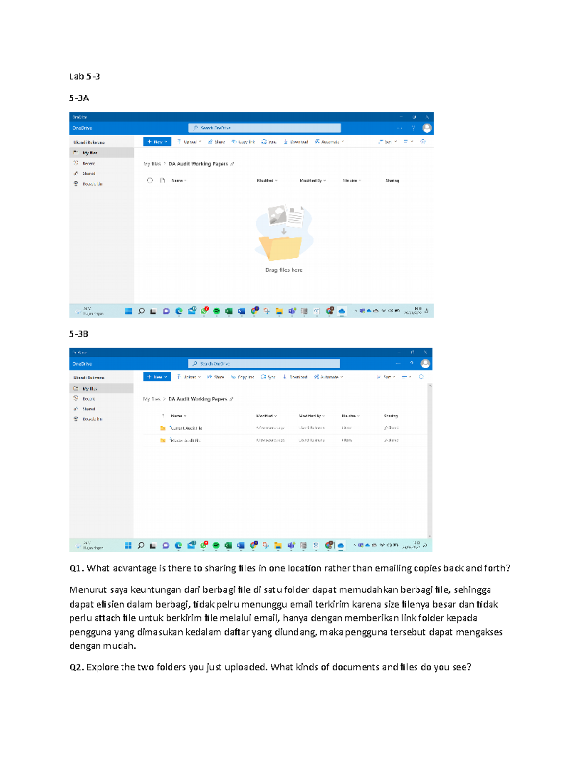 LAB 5-3 Ukandirukmana Ukandirukmana.2019 @student.uny - Lab 5- 5-3A 5 ...