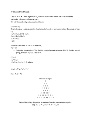 Discrete Structures Section 20 - Chapter 4- More Proofs 20 ...