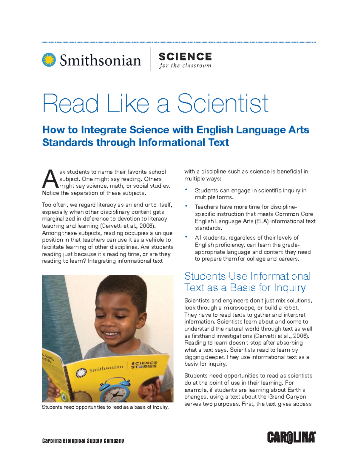 Read like a scientist whitepaper - A sk students to name their favorite ...
