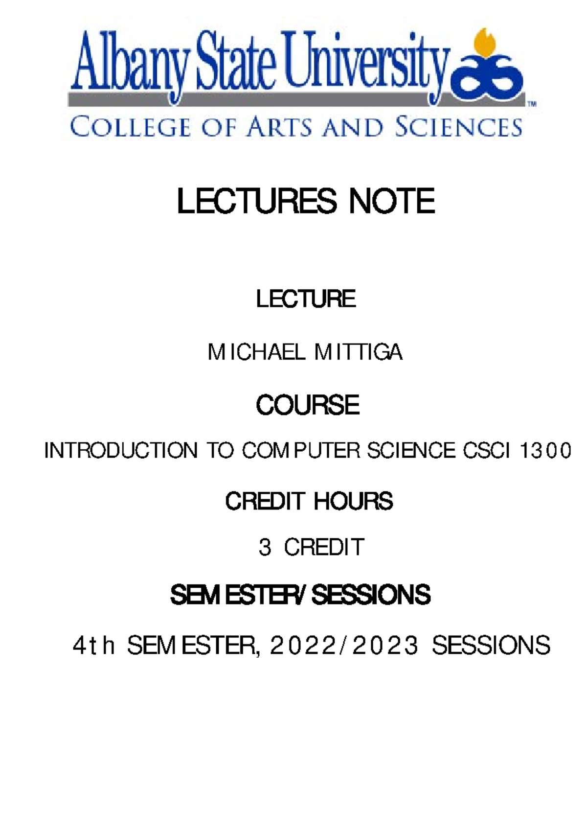 CSCI1300solutions manual to Languages and machines-40-47 - LECTURE 4 t ...