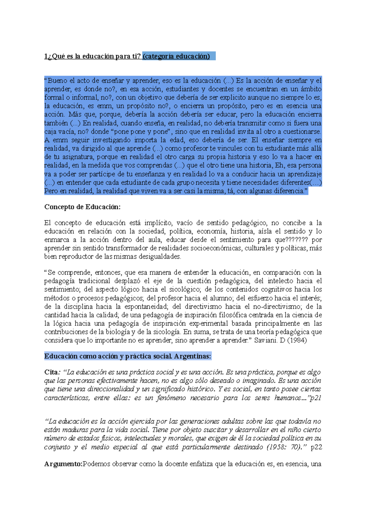 Educación - educa - 1¿Qué es la educación para ti? (categoría educación ...