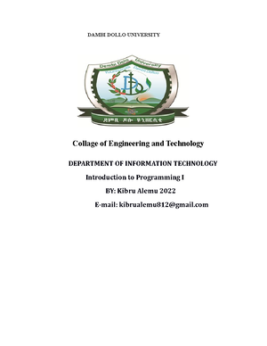 Student Registration System Proposal - Addis Ababa Science and Technology University College of ...