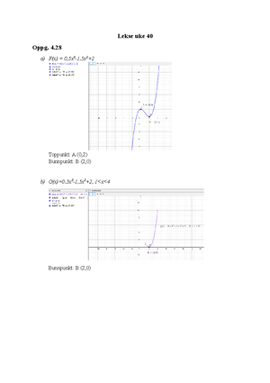 Formelsamling Matte 1 - Formelsamling i matematikk Andregradslikning 2 ...