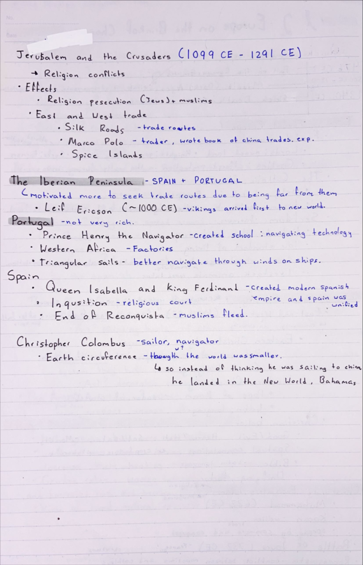 1.2- Europe on the Brink of Change - HIST 1301 - Studocu