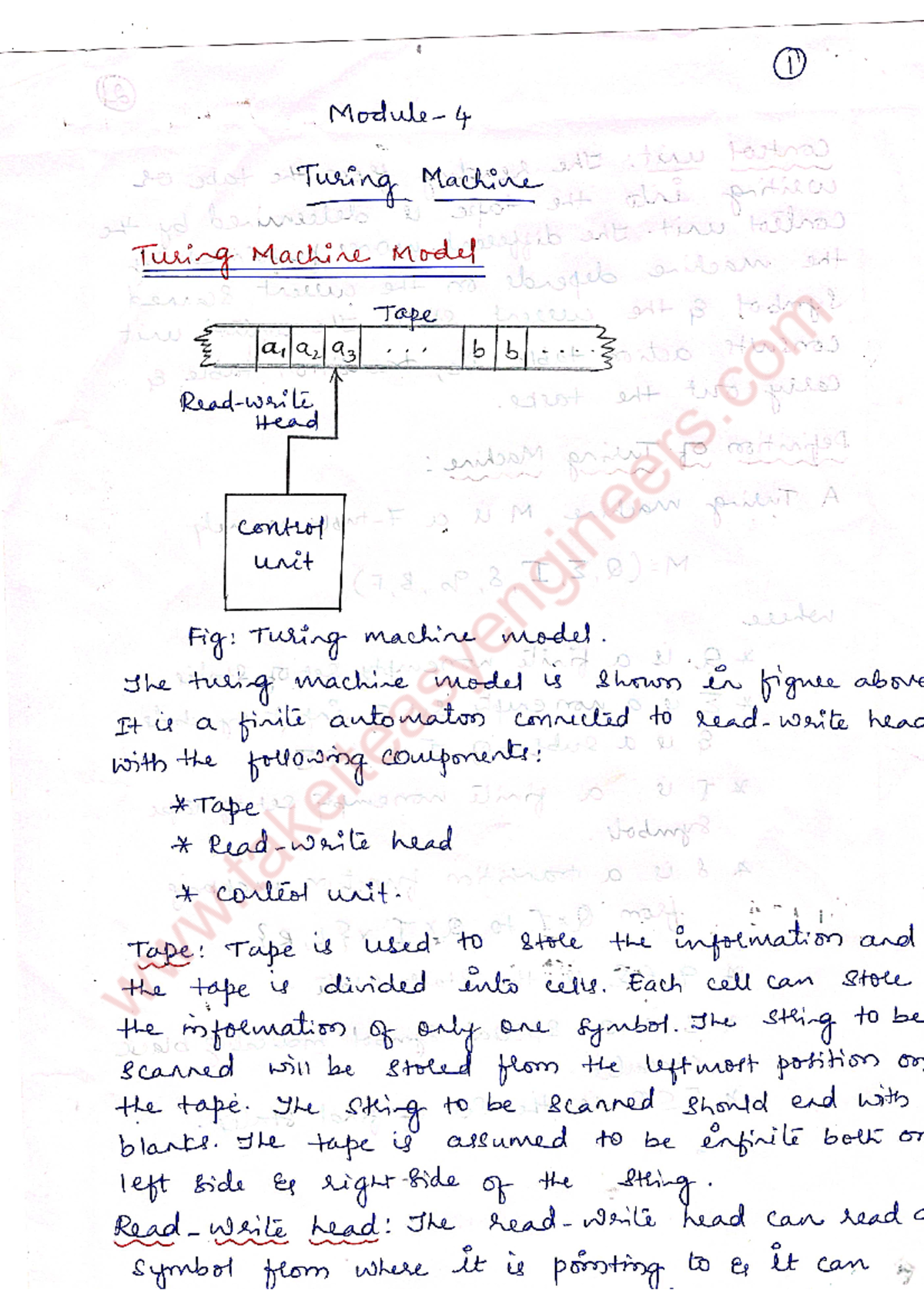 At&c module 4 - Automata Theory and Compatibility Notes - I S 4 Turing ...